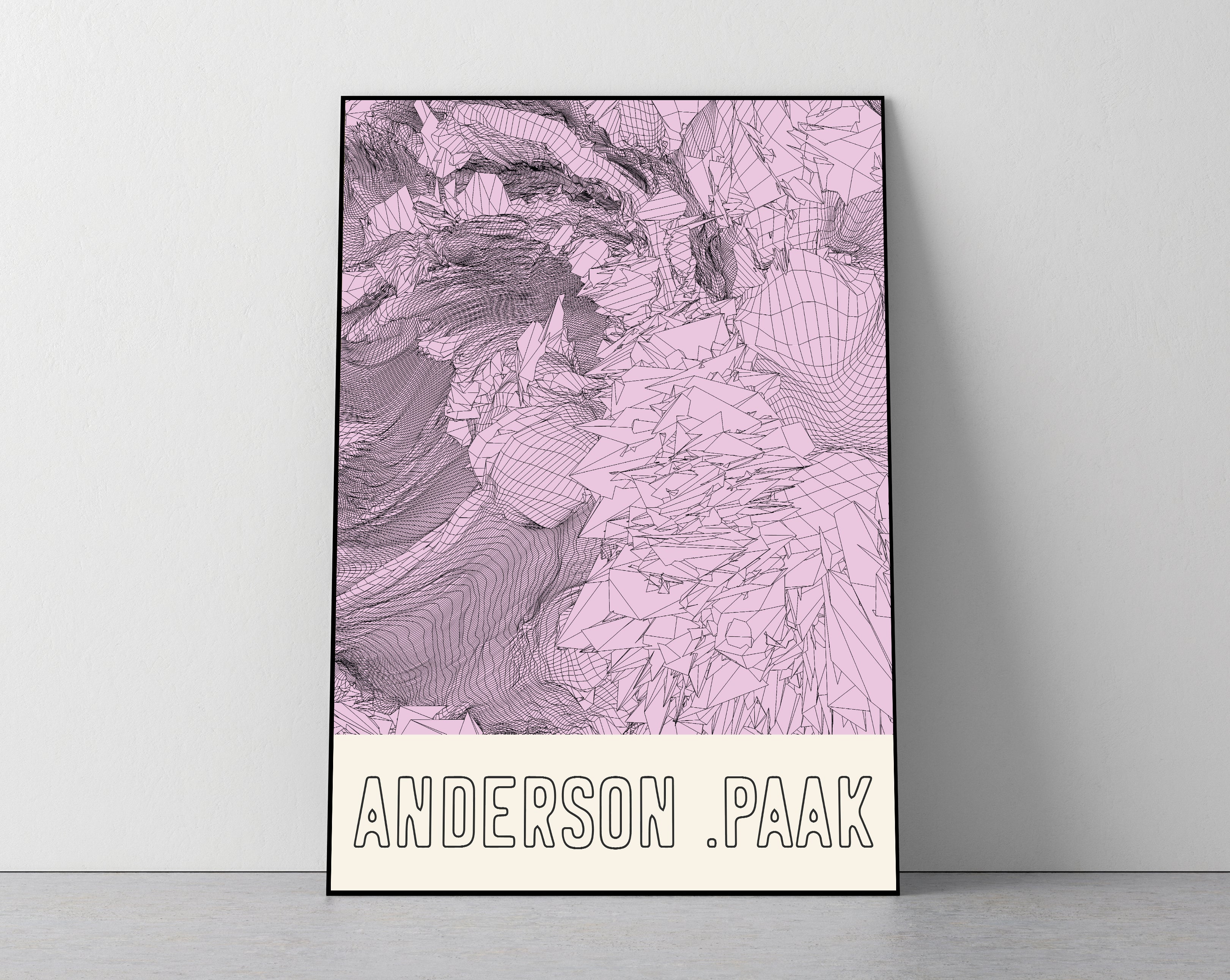 Anderson .Paak - Art Print / Poster – Fresh Prints of London