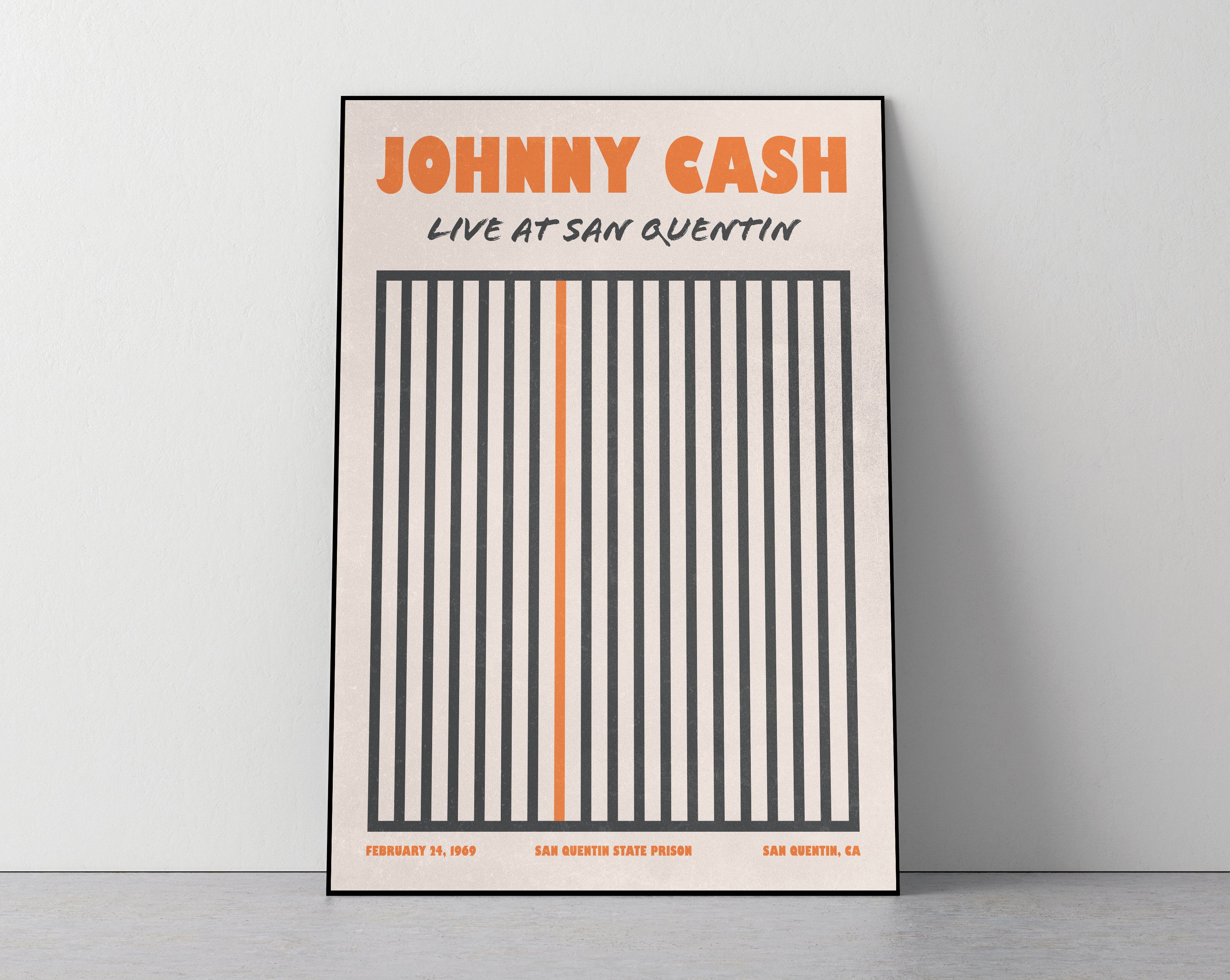 Johnny Cash - Art Print / Poster – Fresh Prints of London