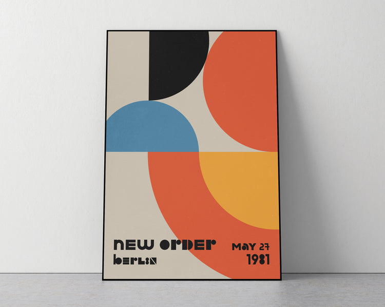New Order - Art Print / Poster – Fresh Prints of London