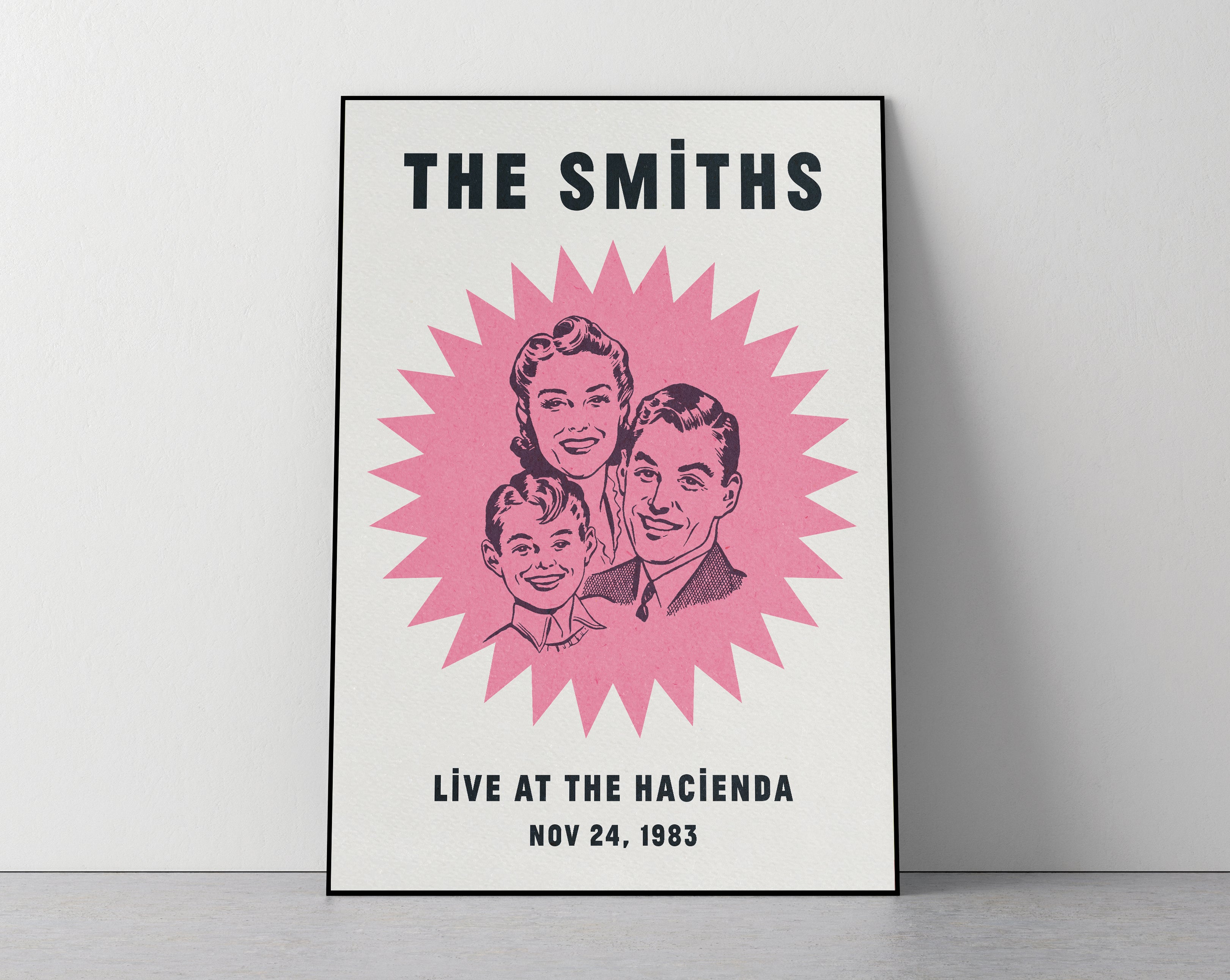 The Smiths - Art Print / Poster - White – Fresh Prints of London
